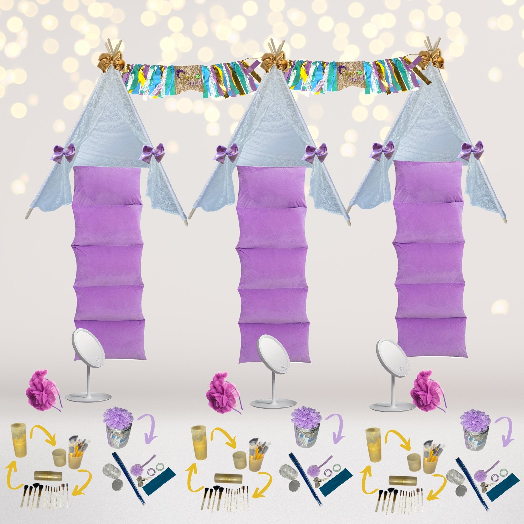 Kids Spa Party Sleepover Box, Kids Birthday Spa Decorations – Chicky ...