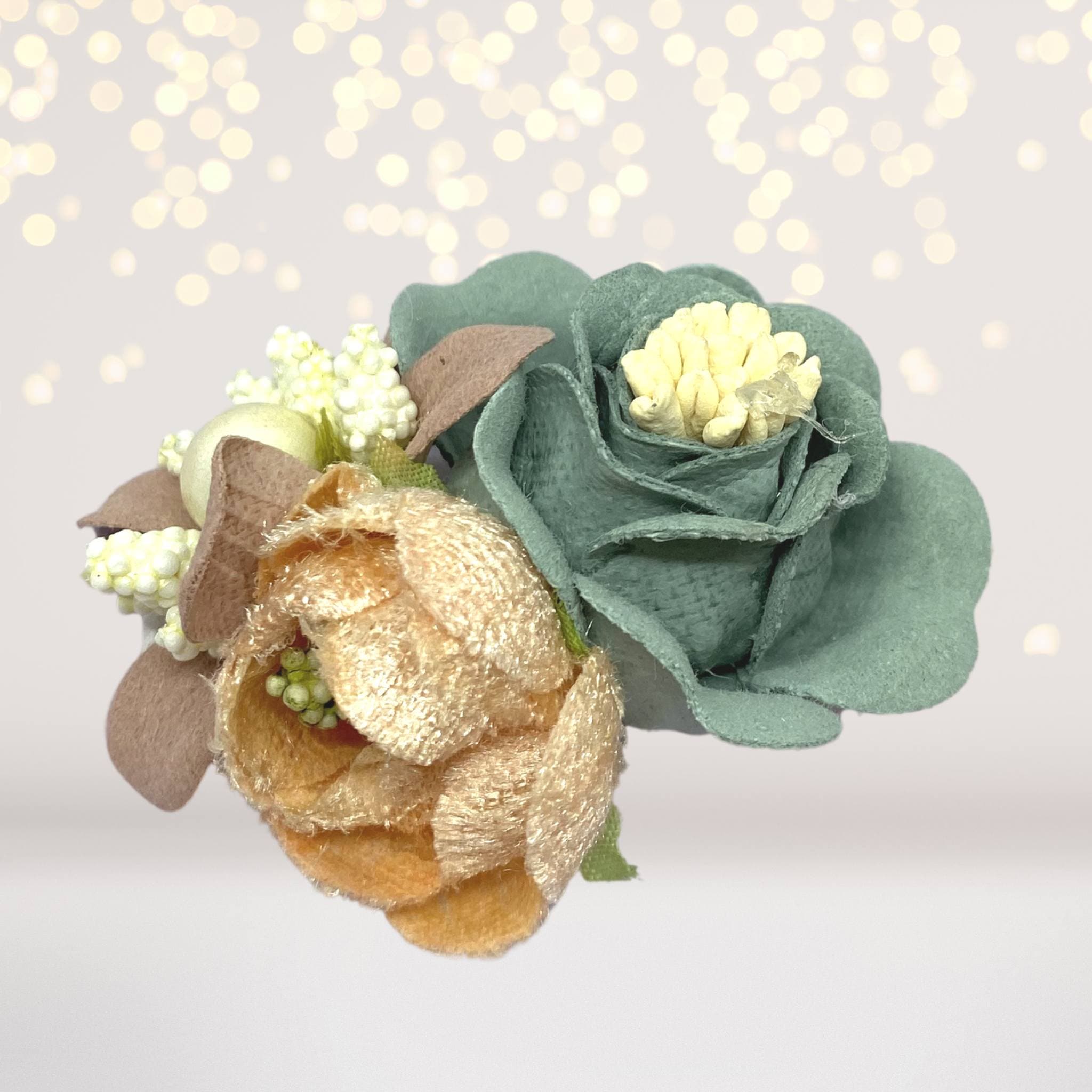 Easter Flower Hair Clip- Flower Hair Barrette – Chicky Chicky Bling Bling