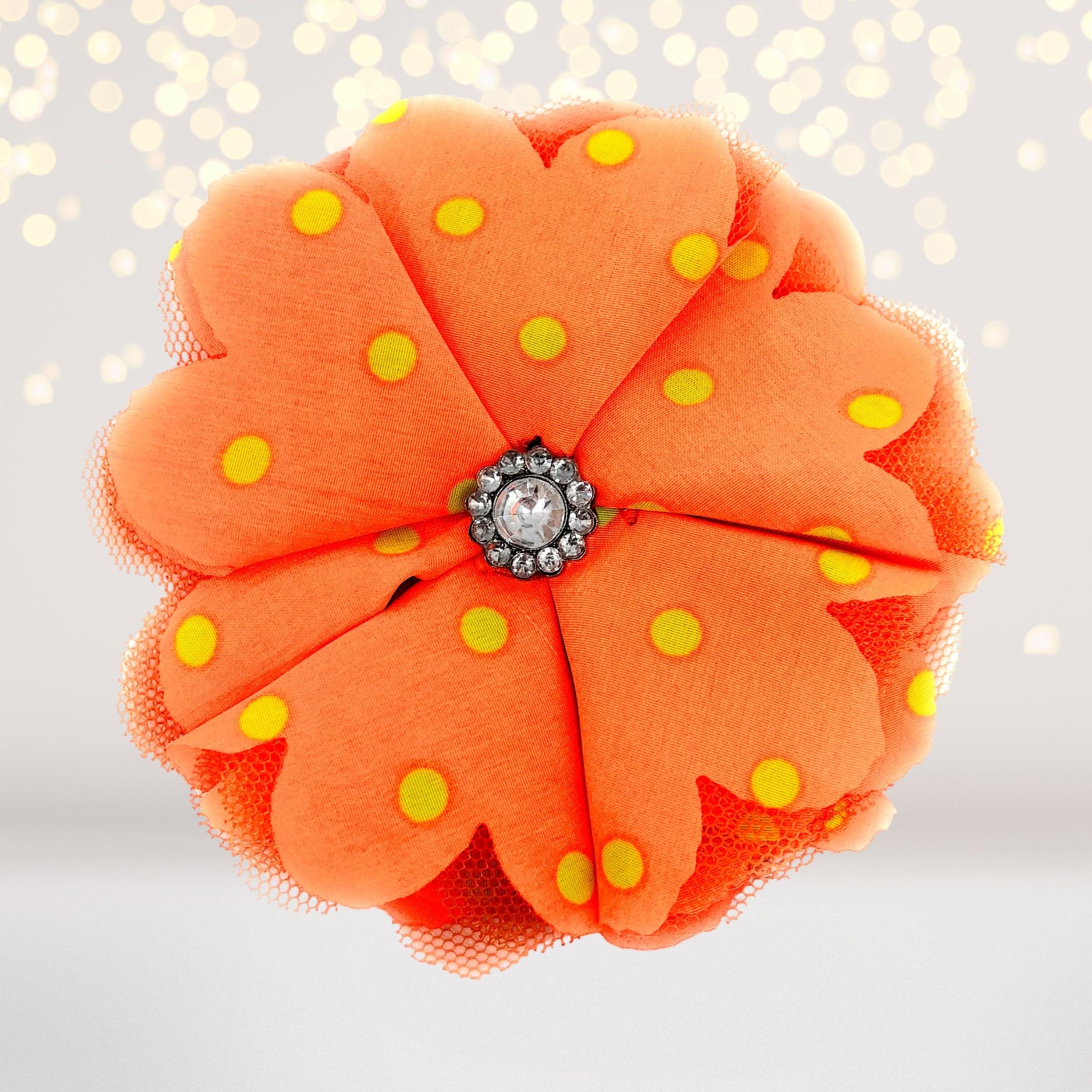 Girls Delicate Satin Flower Hair Clip – Chicky Chicky Bling Bling