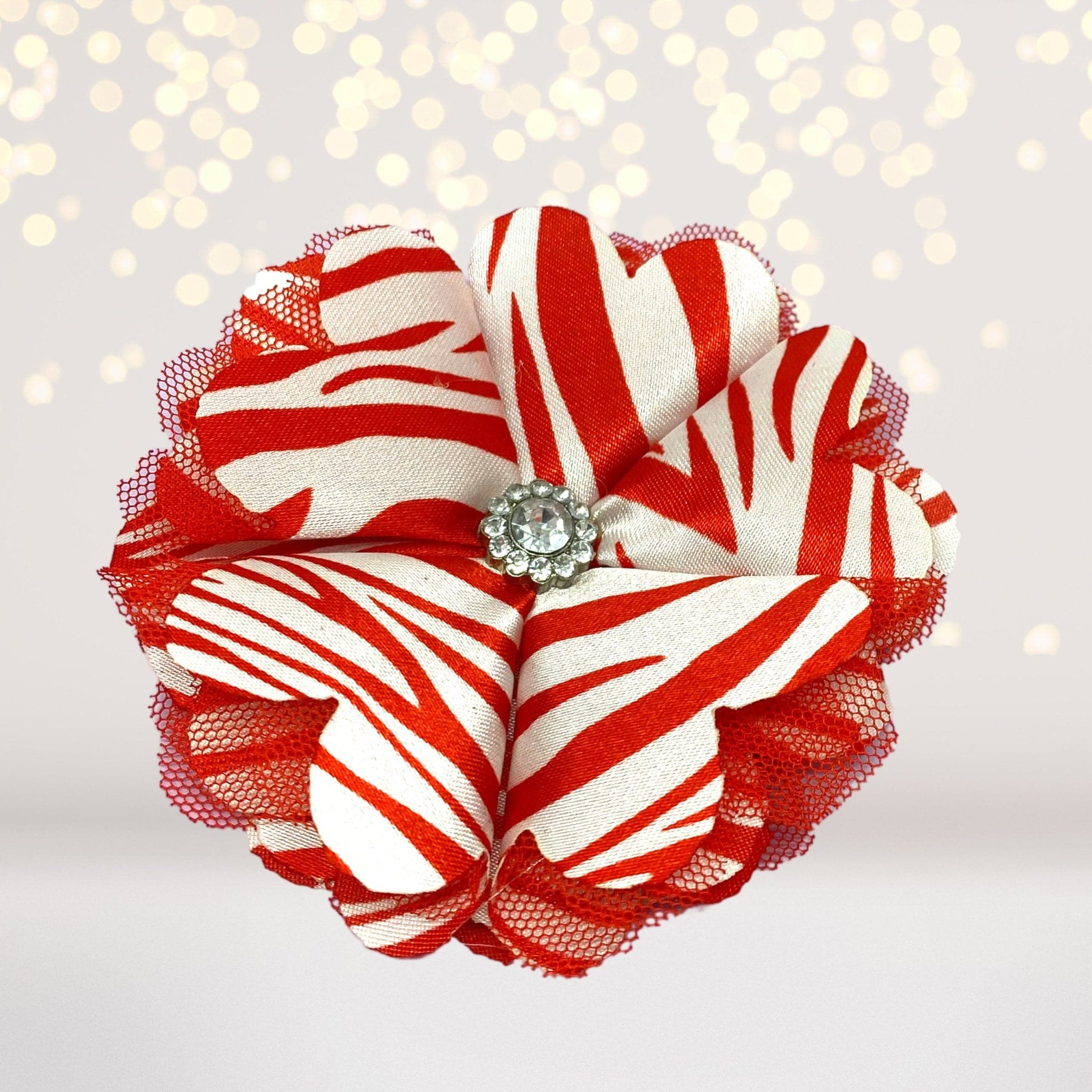 Girls Delicate Satin Flower Hair Clip – Chicky Chicky Bling Bling