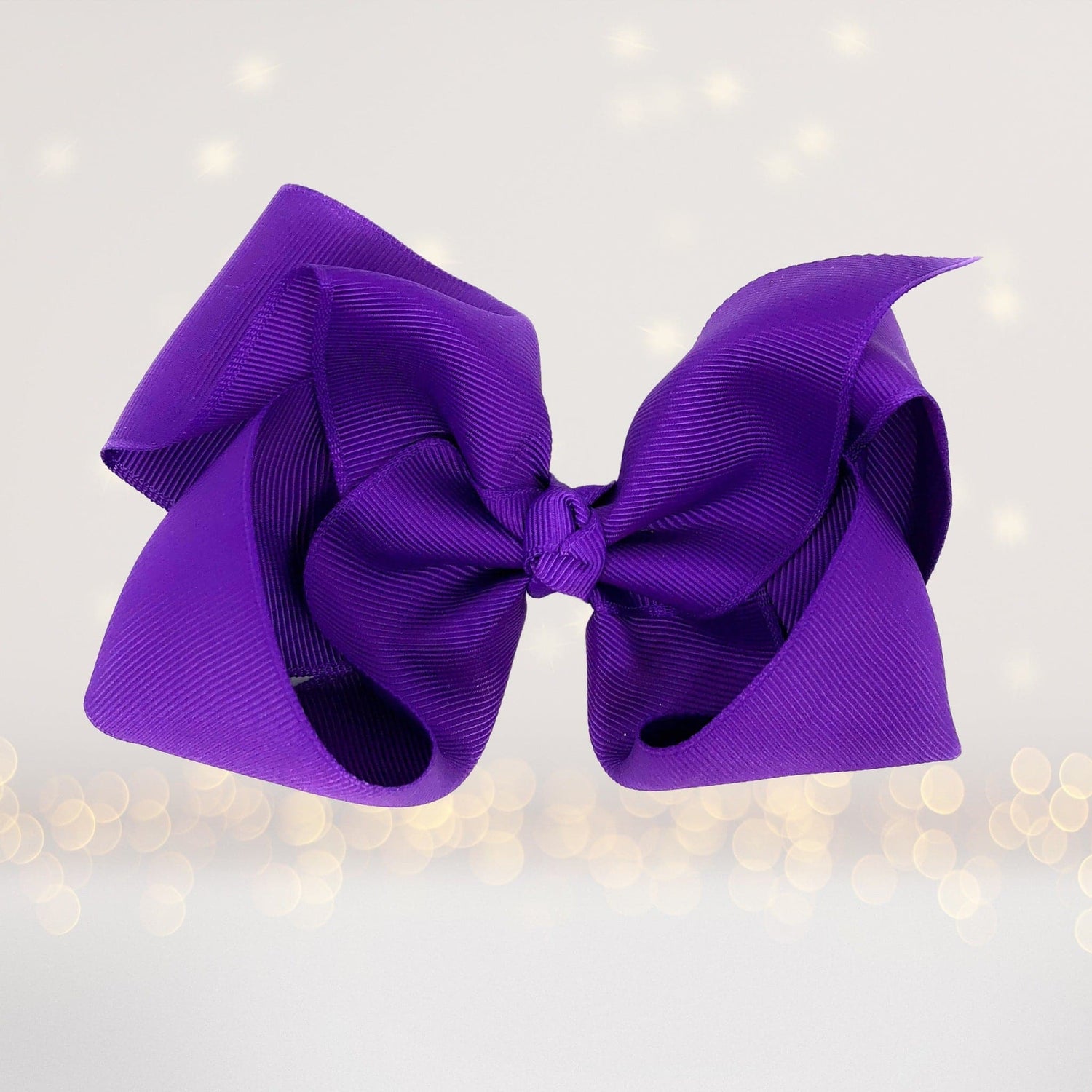 Girls Medium Basic Hair Bow, Solid Ribbon Hair Bow – Chicky Chicky ...