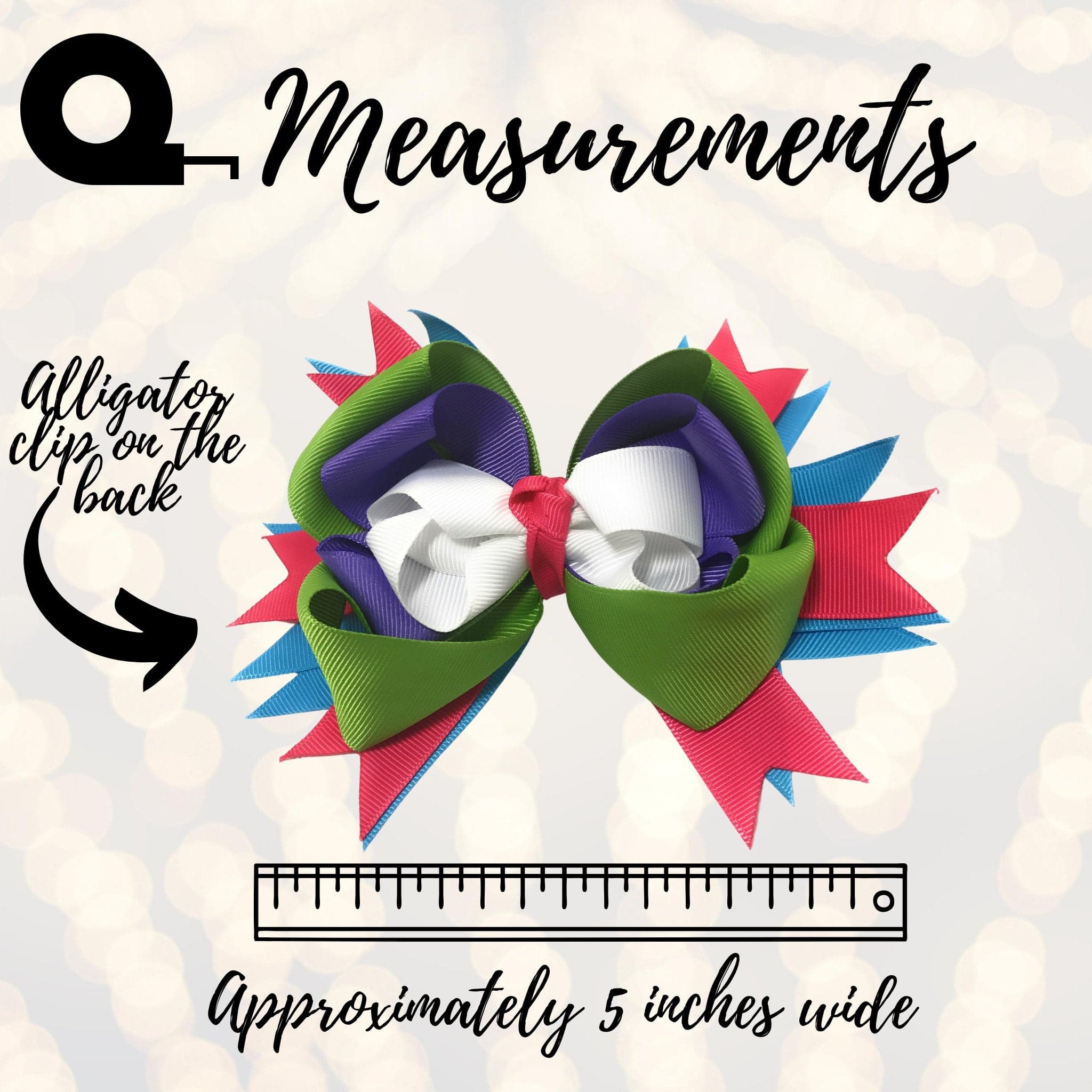 Girls Posh Layered Boutique Bows with Solid Ribbons – Chicky Chicky ...