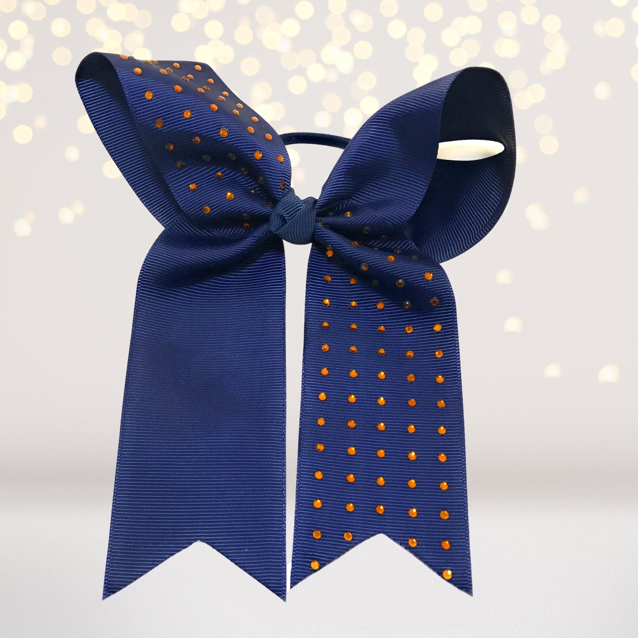 Girls Bling Stone Cheer Bow Ponytail – Chicky Chicky Bling Bling