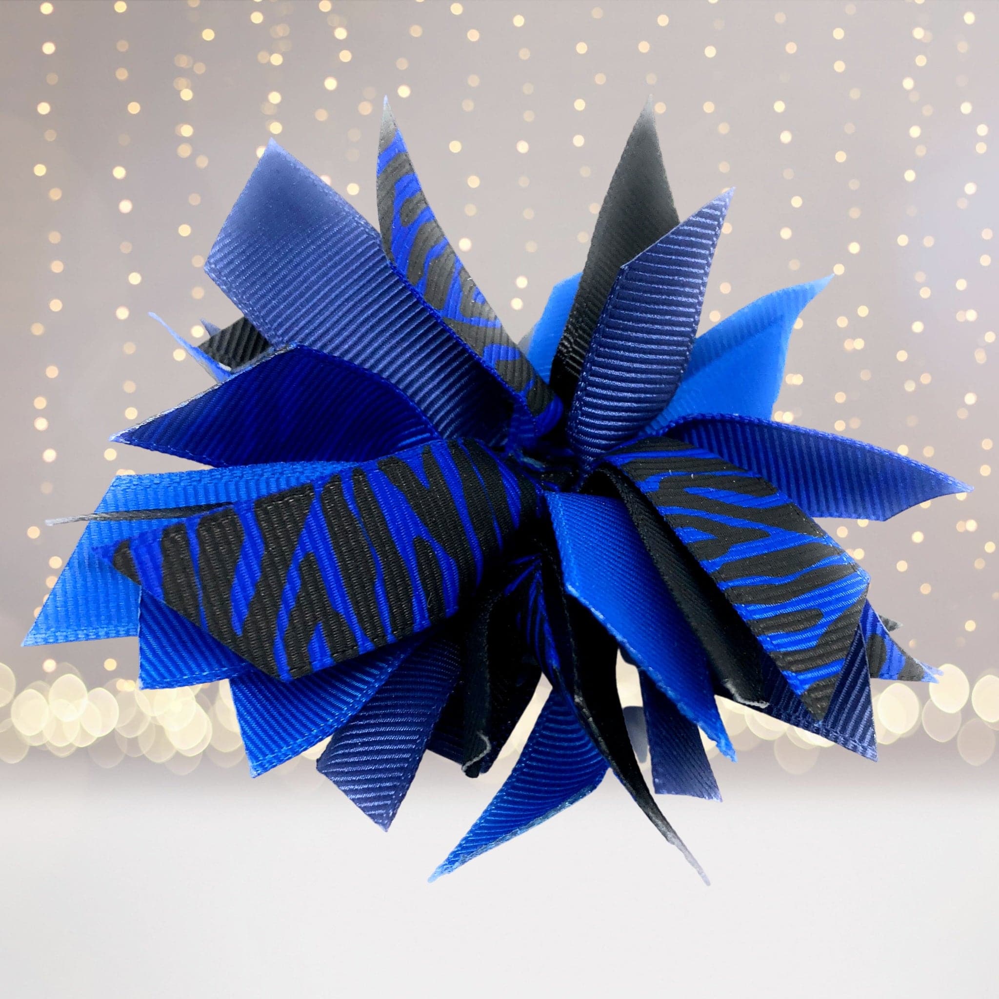 Girls Small Pom Pom Hair Bow- Assorted Colors and Prints – Chicky ...