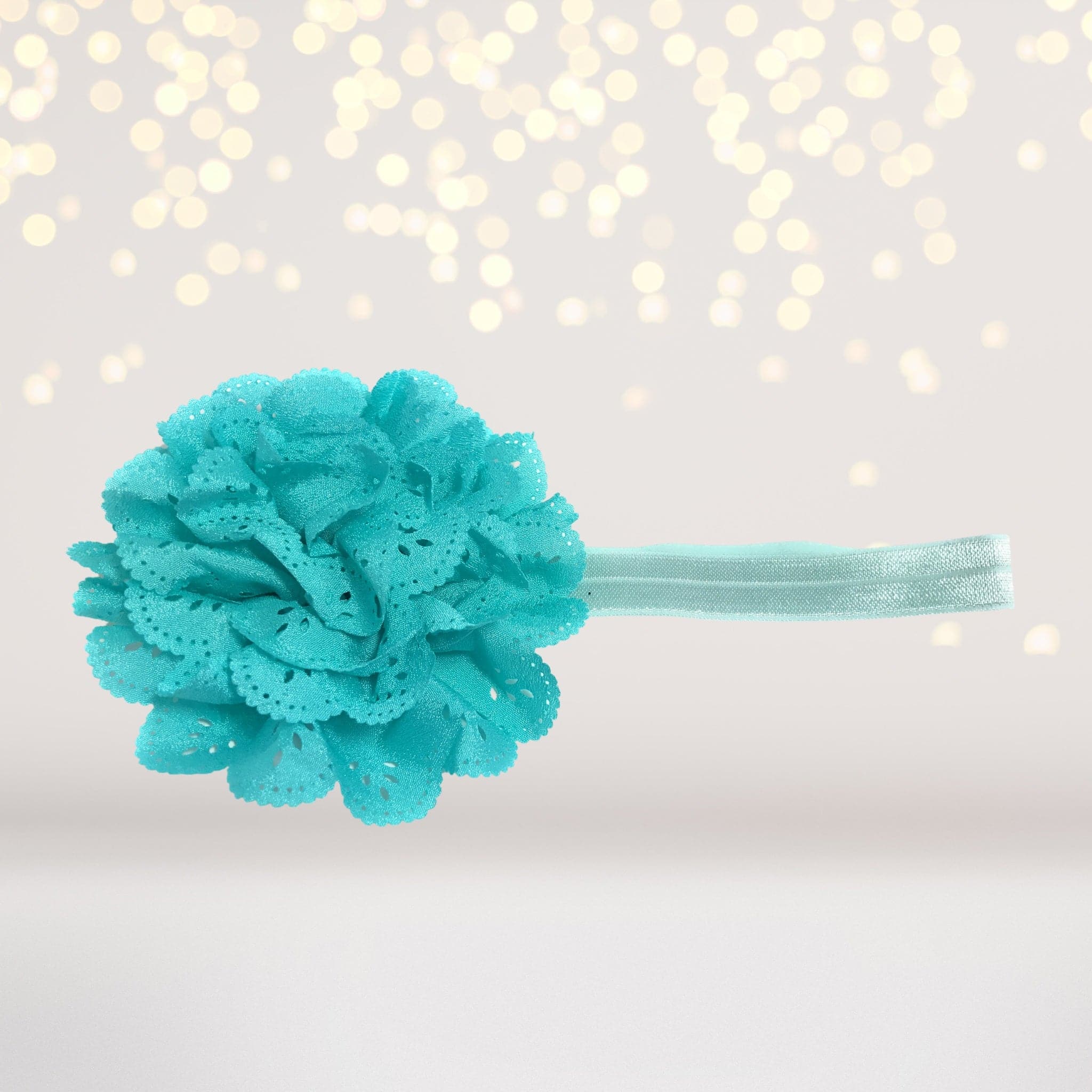 Islet Flower Baby Headband, Lace Flower Infant Headband – Chicky Chicky ...