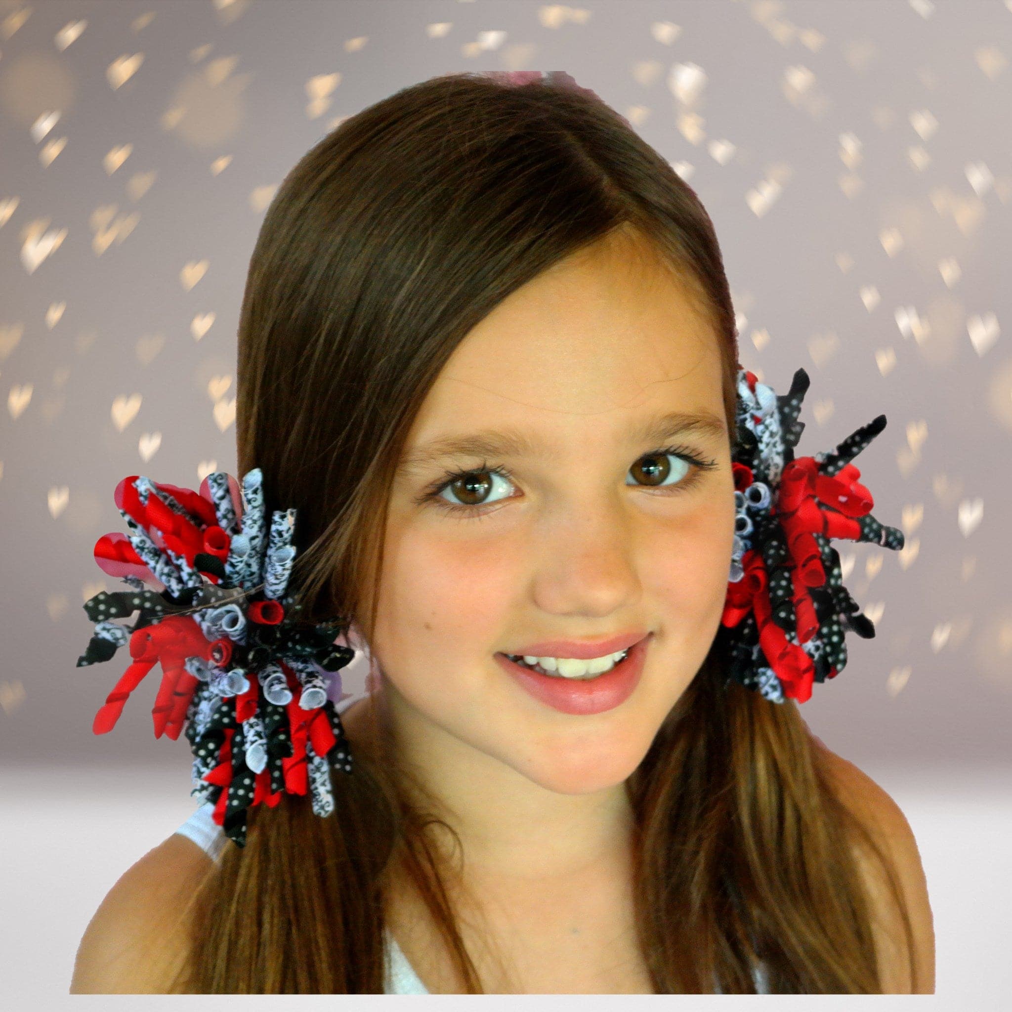 Korker Curly Corkscrew Hair Bow – Chicky Chicky Bling Bling