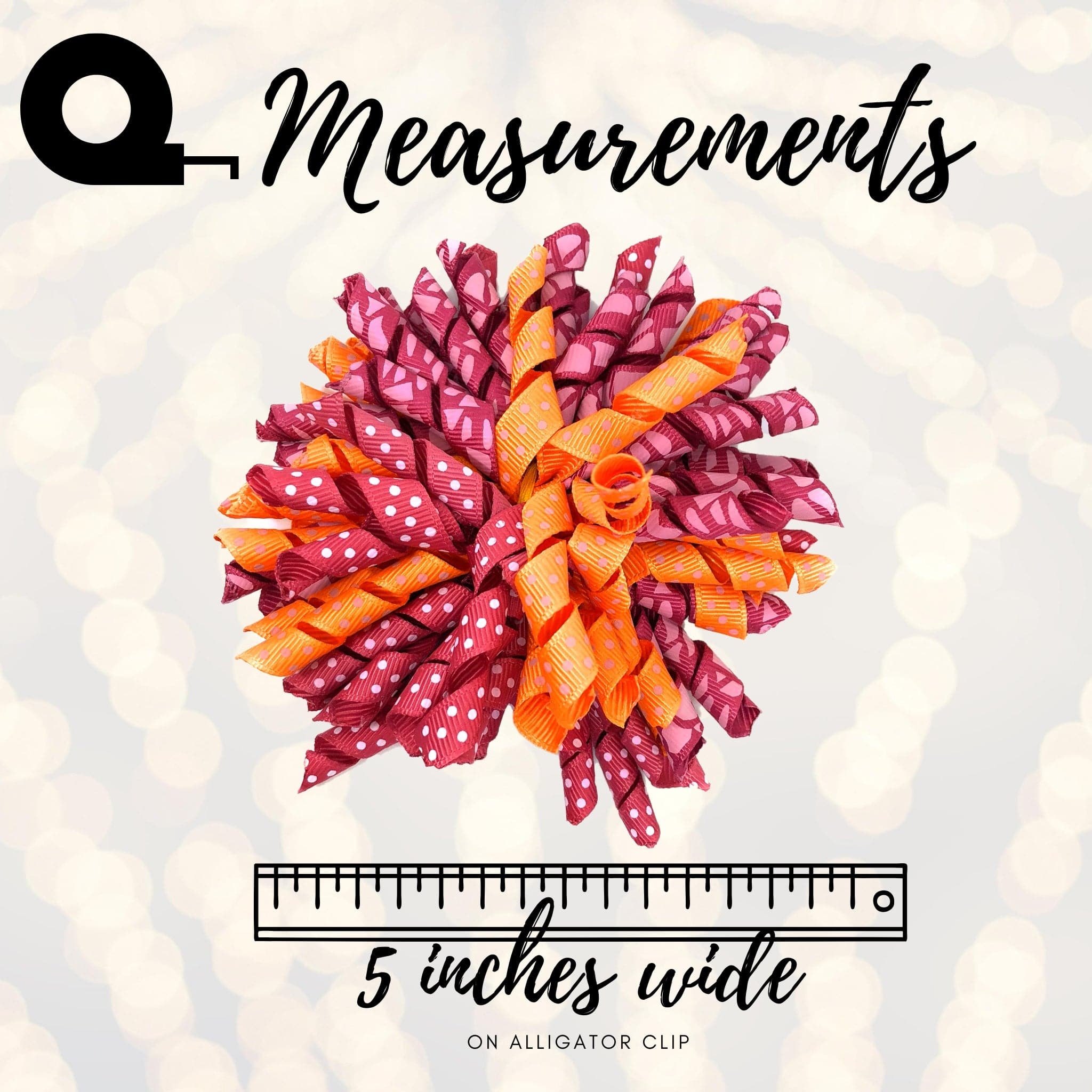 Korker Curly Corkscrew Hair Bow – Chicky Chicky Bling Bling