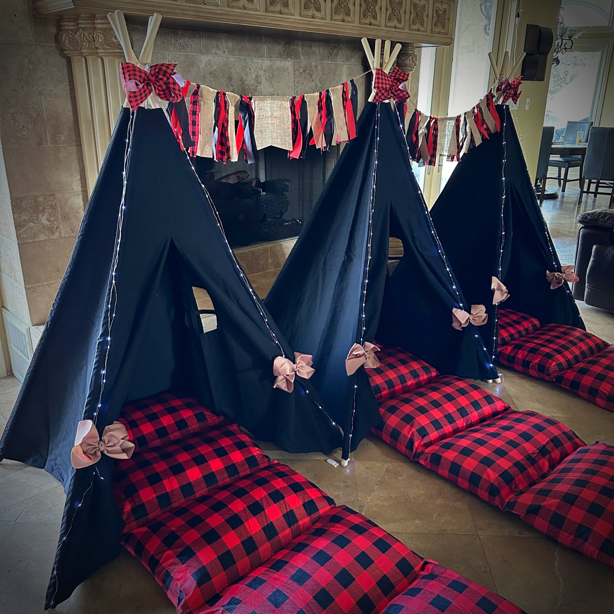 Sleepover Tent Party Bundles – Slumber Party Kits- DIY! – Chicky Chicky ...