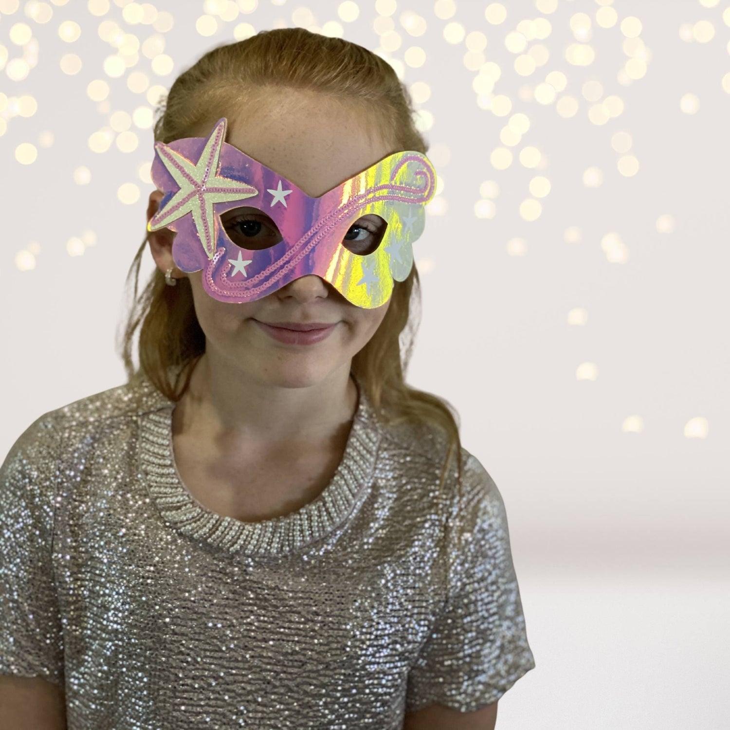 Starfish Mermaid Kids Felt Costume Mask – Chicky Chicky Bling Bling