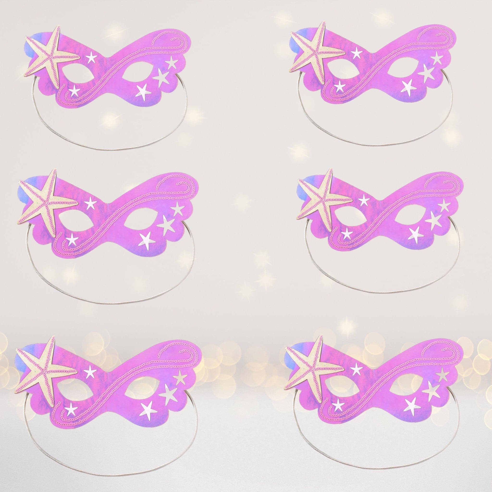 Starfish Mermaid Kids Felt Costume Mask – Chicky Chicky Bling Bling