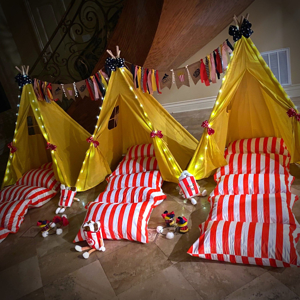 Movie Night Party Sleepover Parties Set, Movie Night Ideas