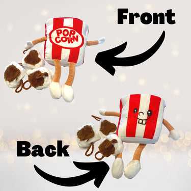 Popcorn Plush Toy with Removable Popcorn Kernels – Chicky Chicky Bling ...